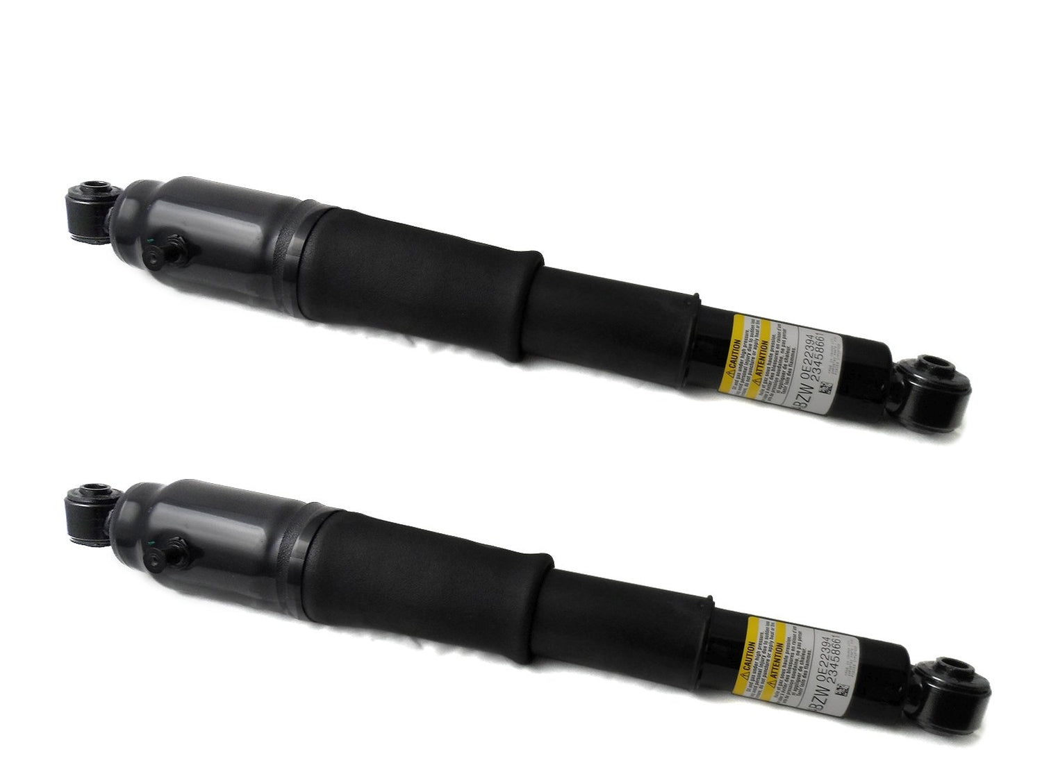 Two GM 23276087 Rear Leveling Shock Absorber 2015-2017 Suburban Yukon ...