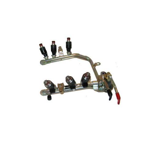 New OEM Complete Fuel Rail w/ Regulator & Injectors ACDelco 17113101 ...
