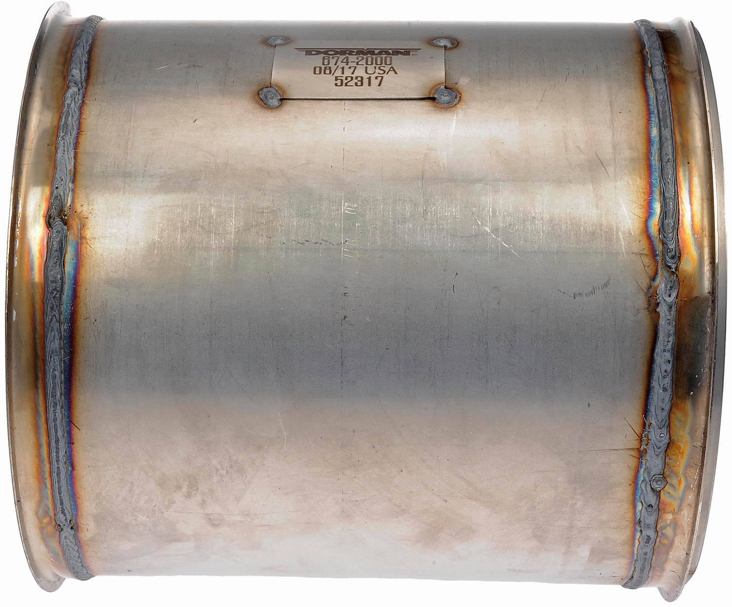 H/D USA Made Diesel Particulate Filter Dorman 674-2000,2597-990NX Fits ...