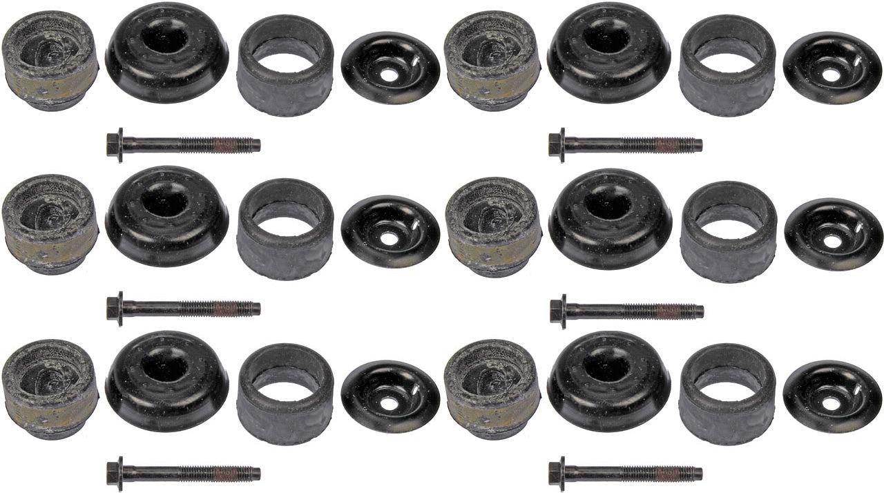 Six Subframe Bushing Kits Upper or Lower (Dorman# 924-043)Fits 87-99 B ...