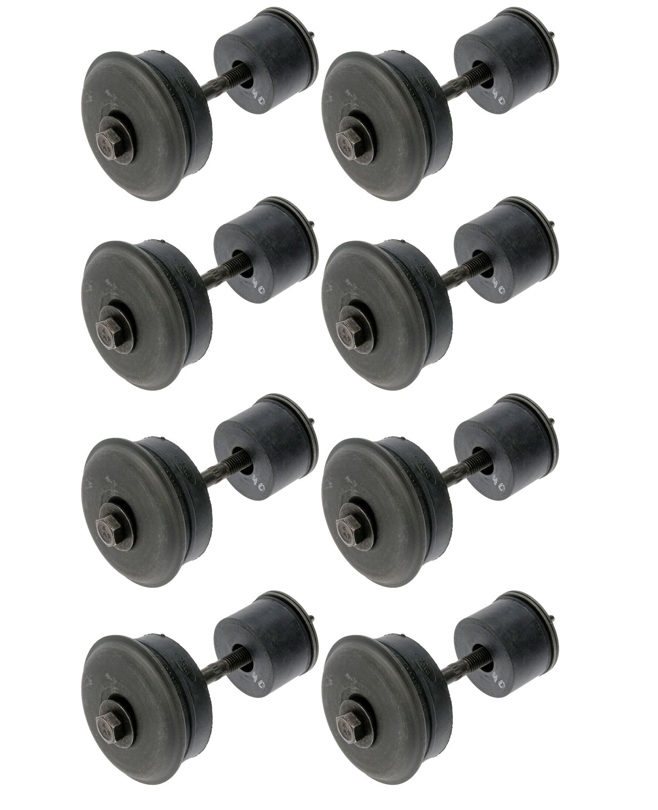 Kit of 8 Upper and Lower Body Mount Kits Dorman 924-056 Fits 95-14 E15 ...