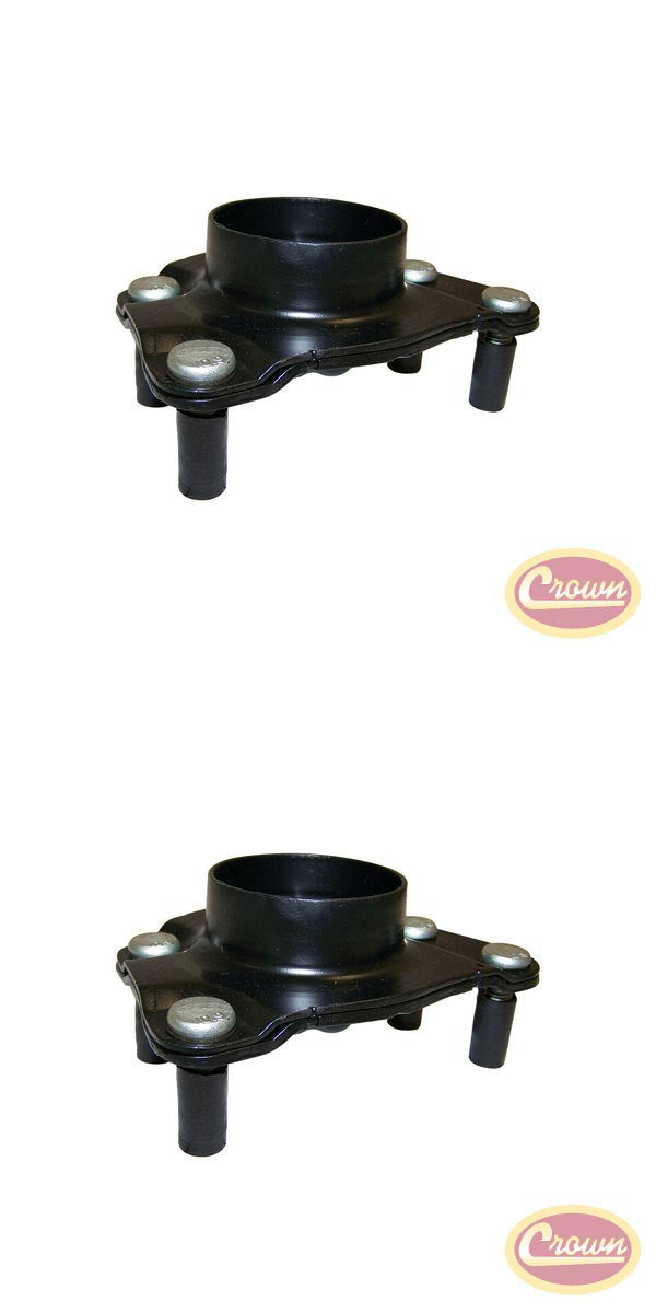 Two Upper Shock Mount Left & Right - Crown# 52128533AA, Crown# 5212853 ...
