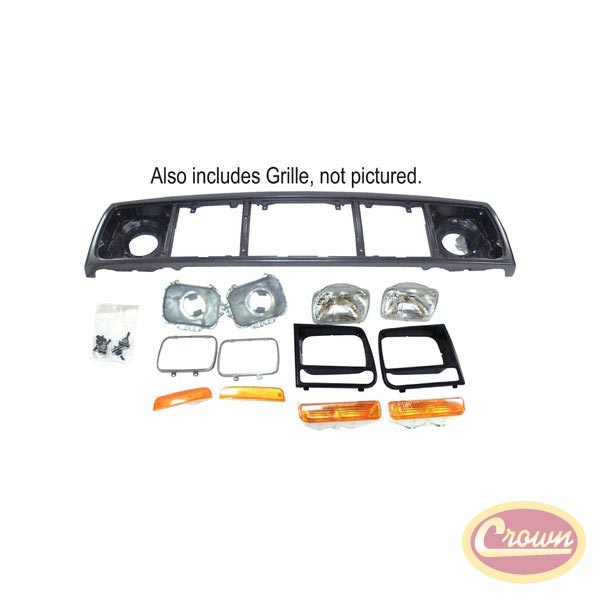 Header Panel Kit (Cherokee) - Crown# 55055233AEK – Parts Highway | Auto ...