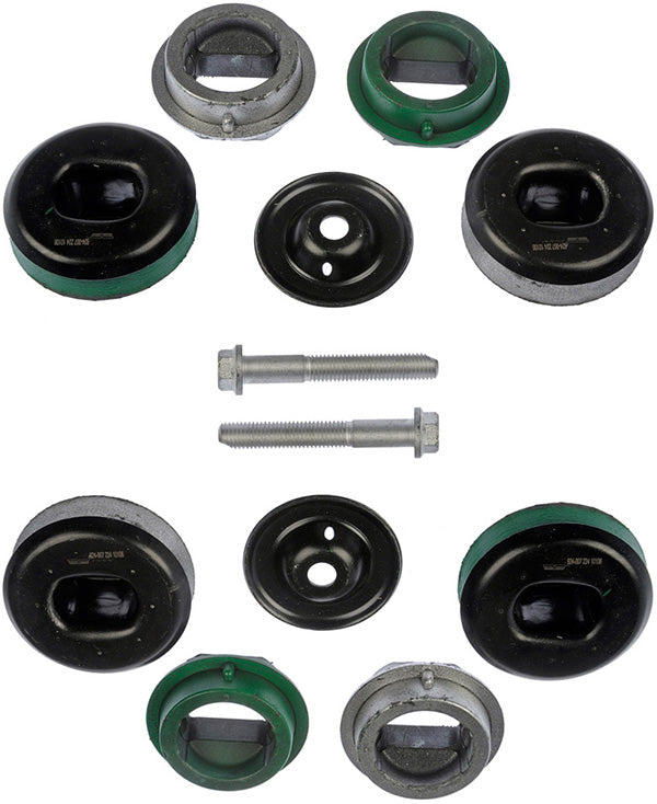 Two Upper Rear Subframe Bushing Mount Kits Dorman 924-007)Fits 00-05 M ...