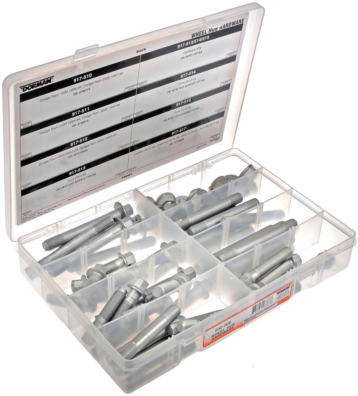 Hub Bolt Tech Tray - Dorman# 030-008 – Parts Highway | Auto Parts Online