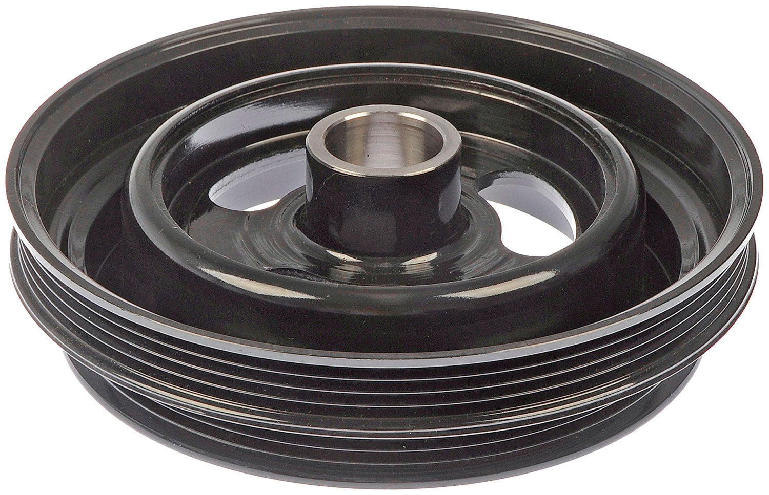 Engine Harmonic Balancer (Dorman 594-185) Double Serpentine Belt ...