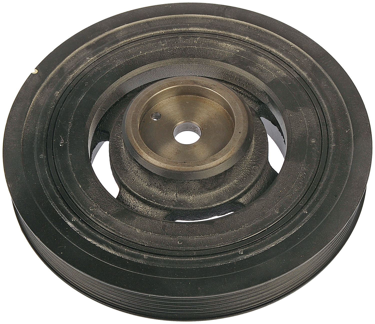 Engine Harmonic Balancer (Dorman 594-186) Double Serpentine Belt ...