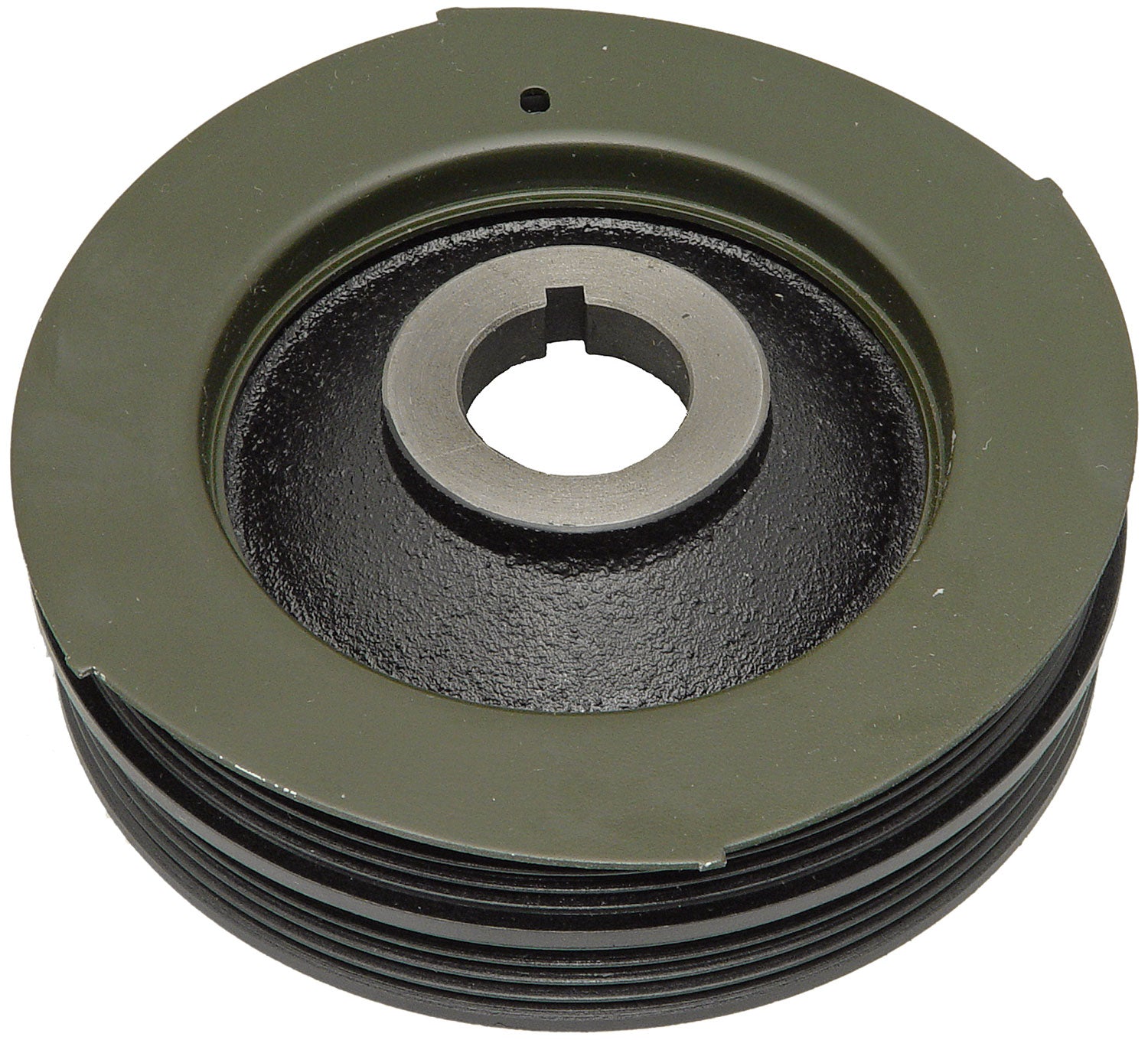 Engine Harmonic Balancer (Dorman 594-193) Double Serpentine Belt ...