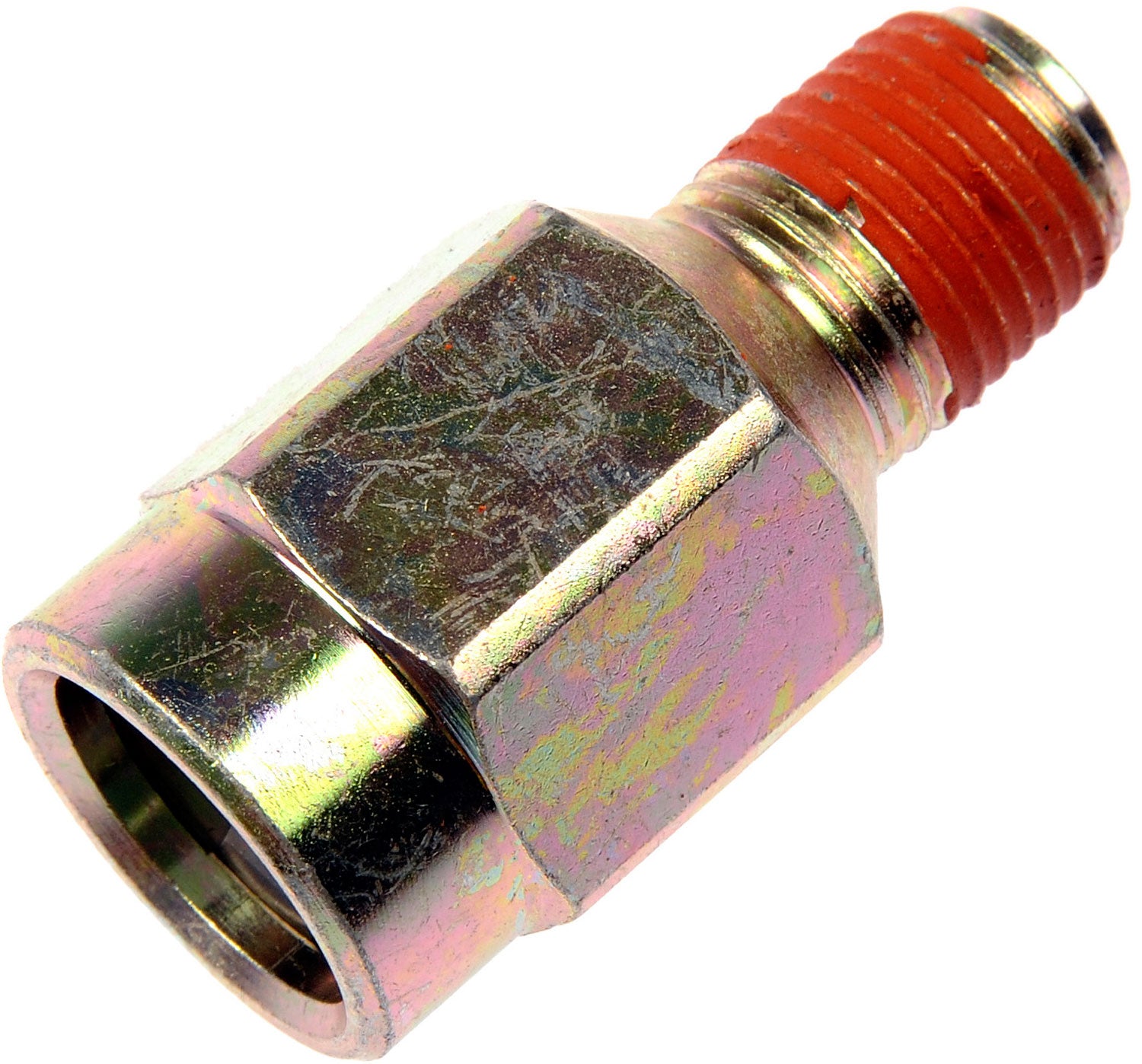TRANSMISSION LINE CONNECTOR- 3/8 IN TUBE x 1/4IN-18 NPT. - Dorman# 800 ...