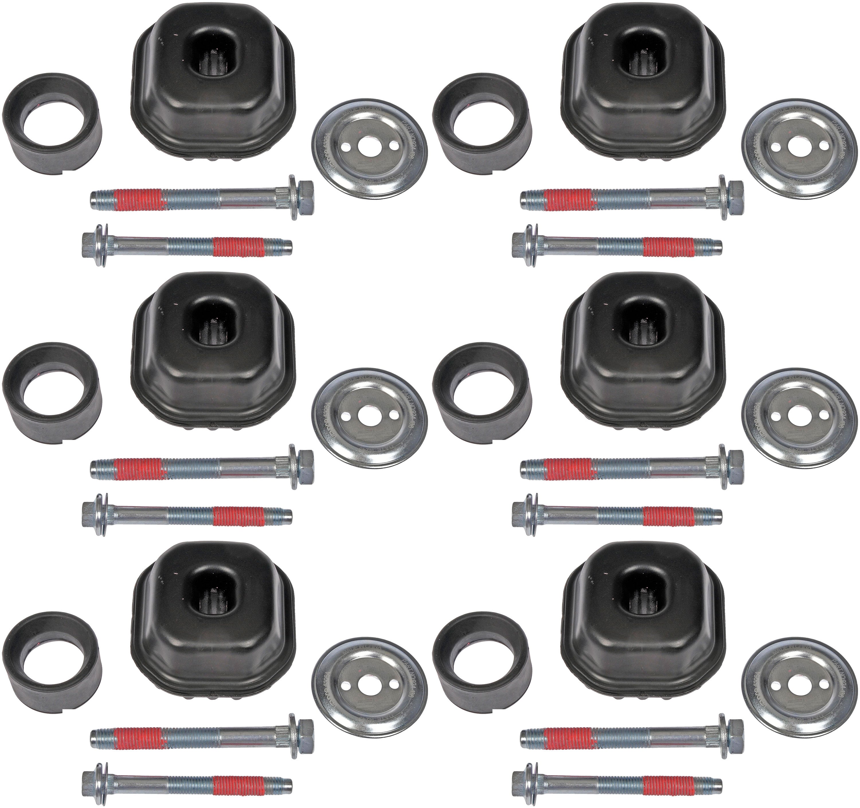 Kit of 6 BODY MOUNT Kits - Dorman# 924-136 Fits 96-14 Express Van 1500 ...