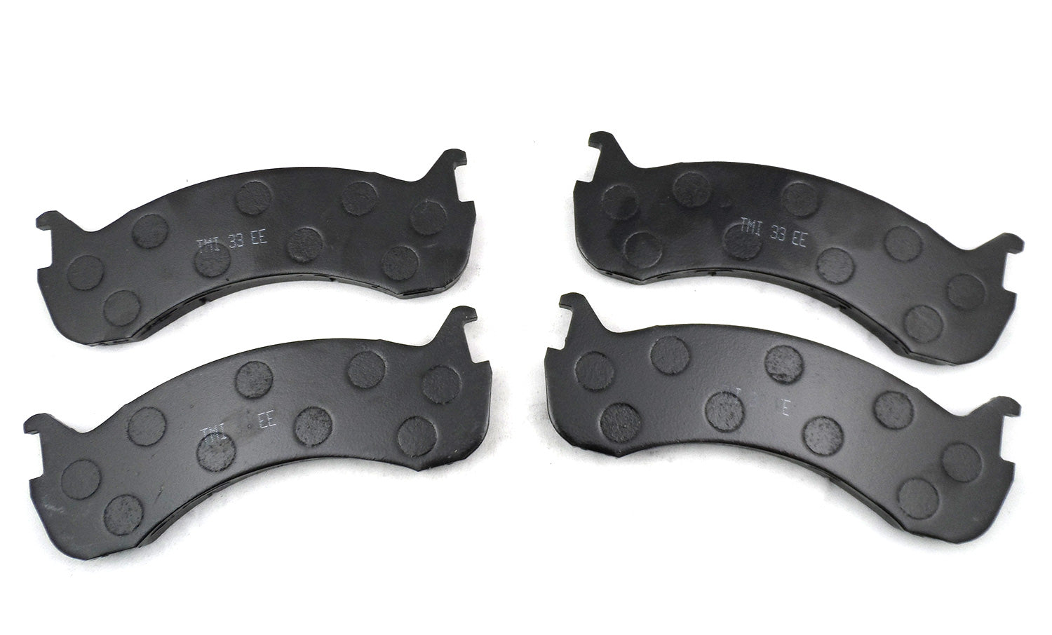New Set of Front and Rear Disc Brake Pads, Integrally Molded, OE, USA ...