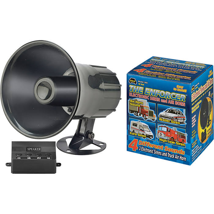 The Enforcer Electric Siren & Air Horn - Wolo Model# 365 – Parts ...